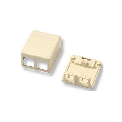 1-Port Surface Modular Jack Box COMMSCOPE (1116697-1)